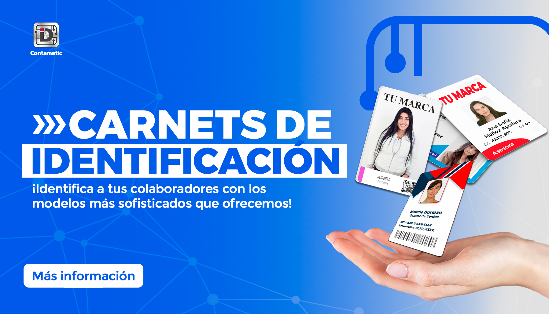 Contamatic – Tarjetas inteligentes con y sin contacto